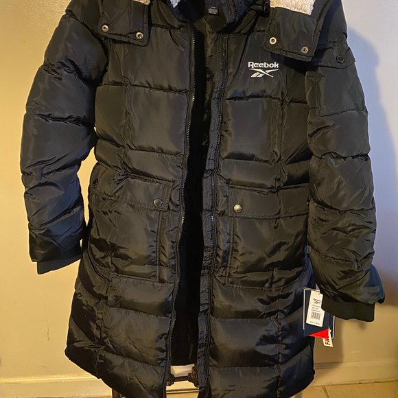 Reebok | Jackets & Coats | Black Reebox Size Large | Poshmark